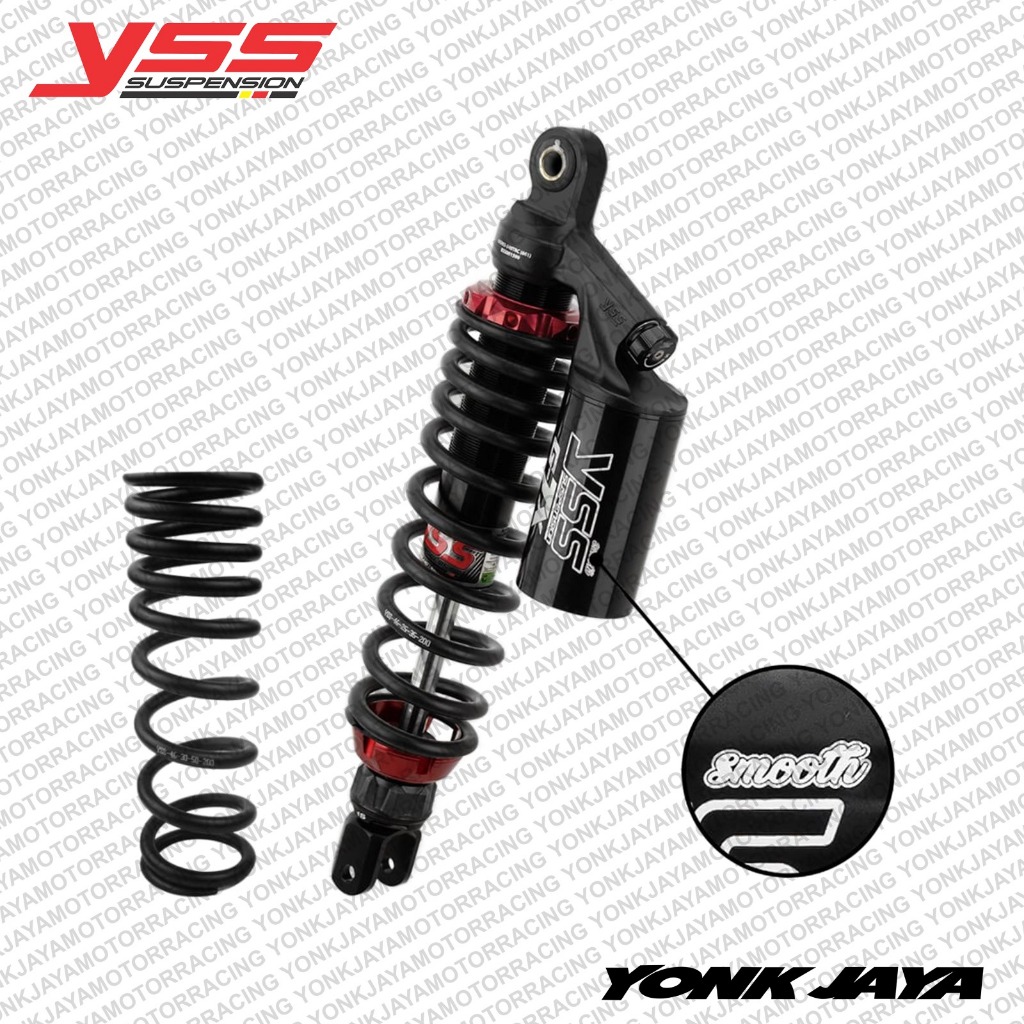 Jual SHOCK YSS GTX SMOOTH BLACK SERIES OG302-340TRC 340MM VARIO 160 ...
