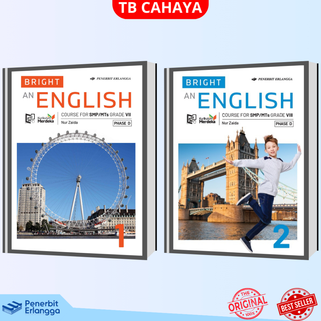 Jual BRIGHT AN ENGLISH COURSE 7 8 9 VII VIII IX BAHASA INGGRIS KELAS 7 8 9 SMP KURIKULUM MERDEKA ...