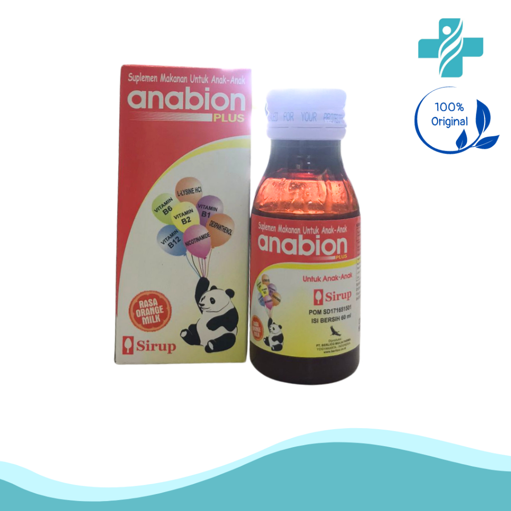 Jual Anabion Plus Sirup 60 ml | Shopee Indonesia