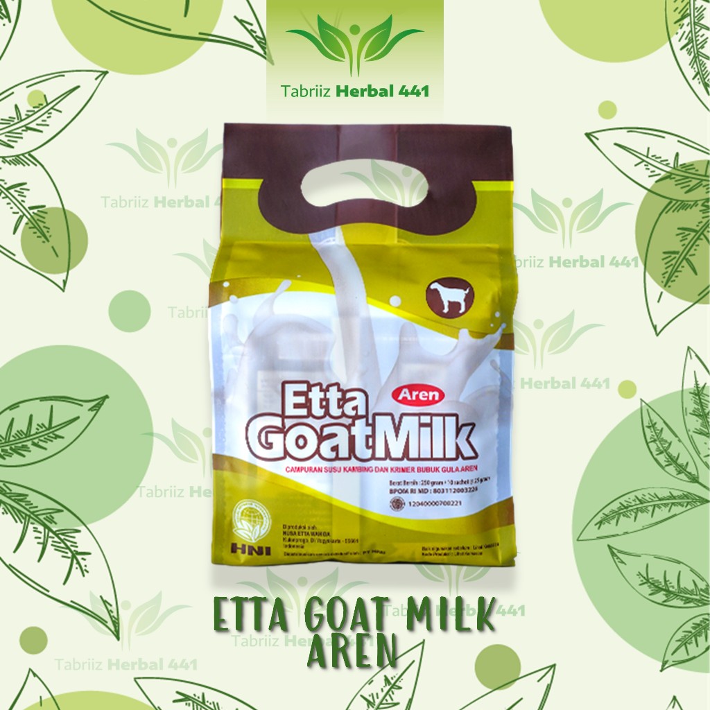 Jual ETTA GOAT MILK (EGM) GULA AREN - SUSU KAMBING HNI HPAI - SUSU ...