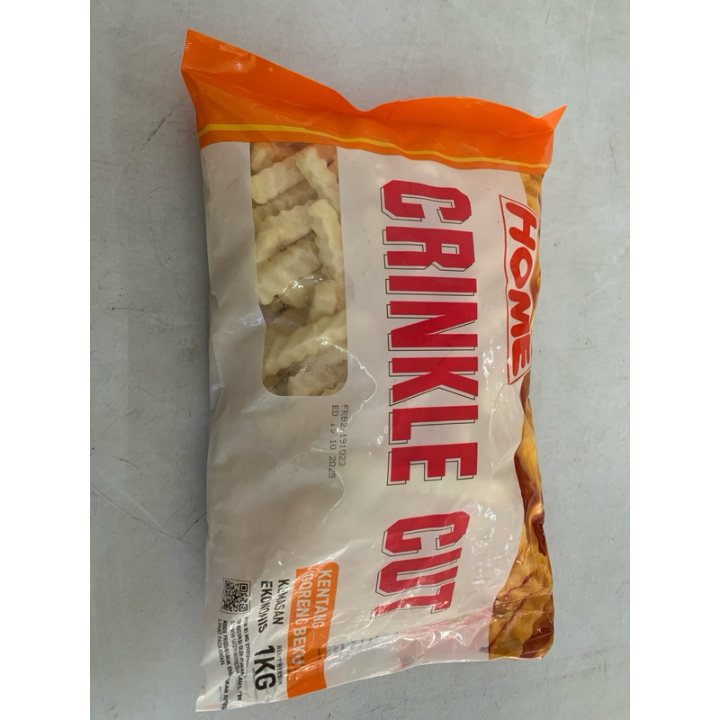 Jual Home Kentang Goreng Crinckle Cut 1 kg | Shopee Indonesia