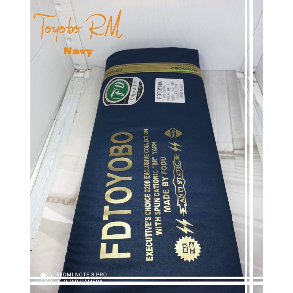 Jual Multi kain katun cotton TOYOBO FD FODU Royal Mix RM exclusive per ...