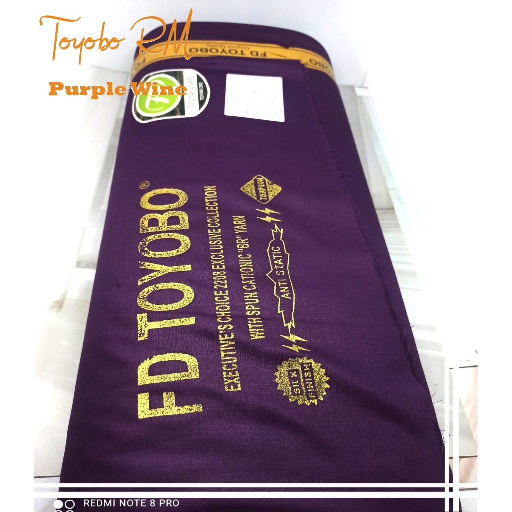 Jual Multi kain katun cotton TOYOBO FD FODU Royal Mix RM exclusive per ...