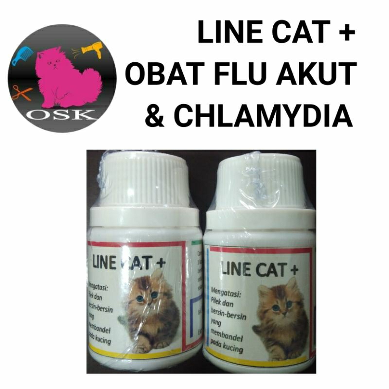Jual LINE CAT obat Flu akut, batuk, sakit mata dan chlamidya pada ...