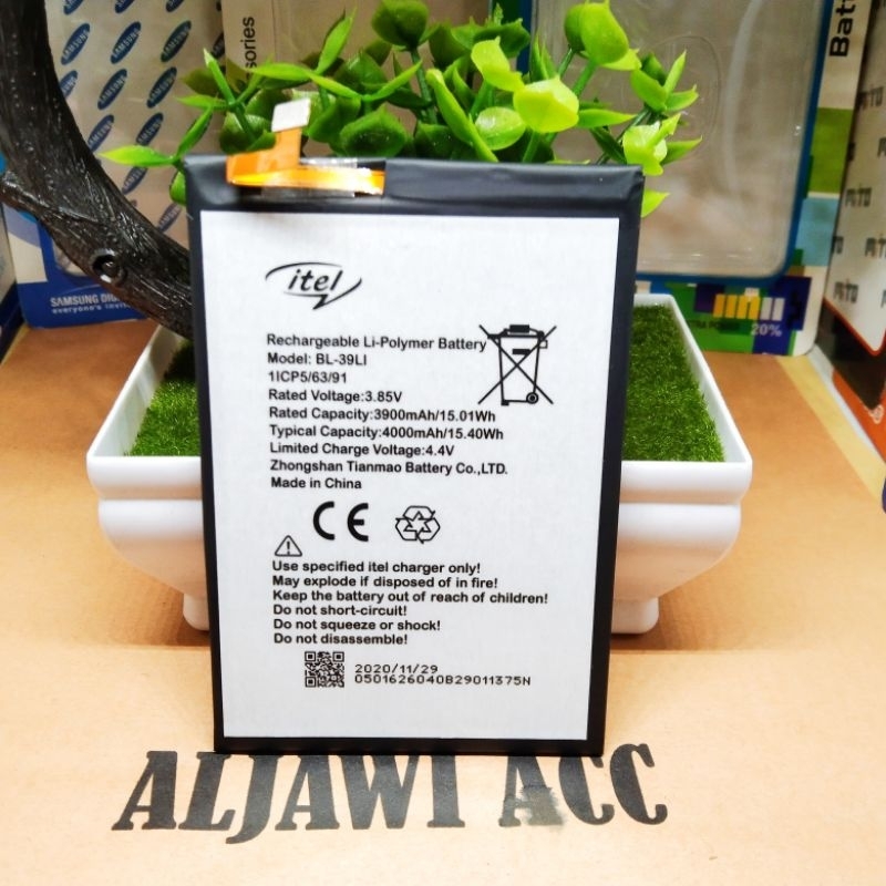Jual Baterai Batre Battery HP ITEL VISION 1 / VISION 1 Pro / Vision 2 L6005 P36 Play L6501 L6502 ...