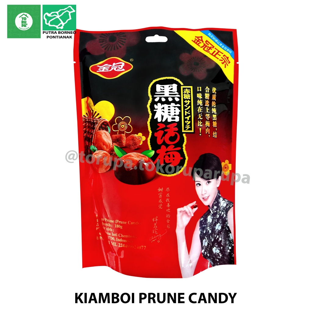 Jual Permen Prune 180gr Imlek / Permen Plum / Permen Kiamboi / Permen ...