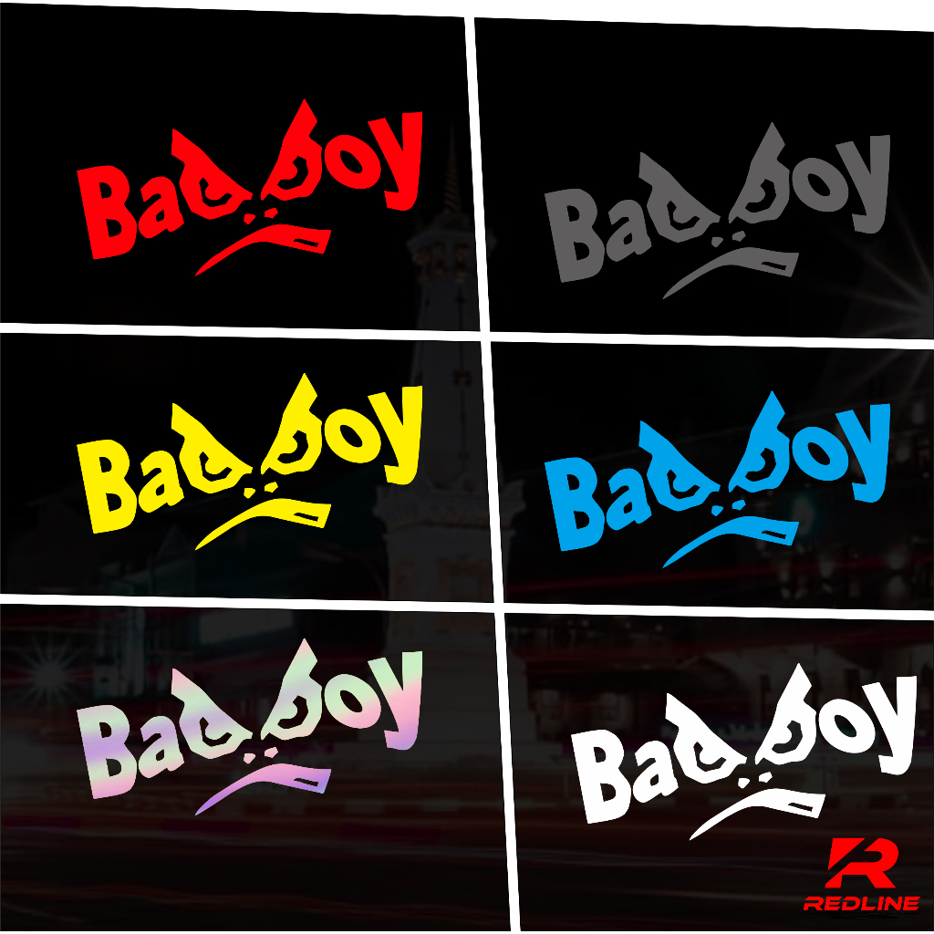 Jual STIKER BAD BOY CUTTING STICKER MOTOR | Shopee Indonesia