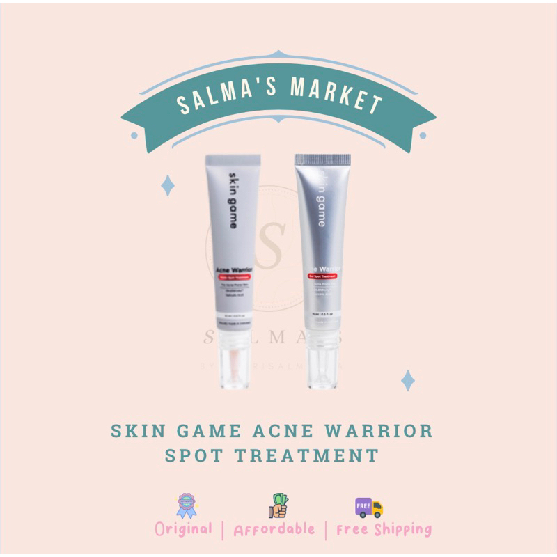 Jual SKIN GAME Acne Warrior Spot Treatment Paste/Gel (new version ...