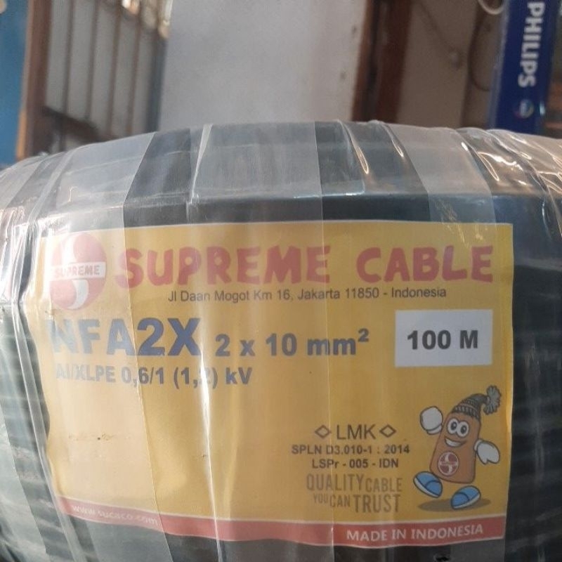 Jual Supreme Kabel NFA2X Twested / SR 2x10mm ( Harga Permeter ...