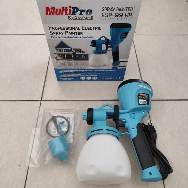 Jual Multipro ESP-99 HP Semprot Cat Air Minyak Thiner Besi Spray Gun ...