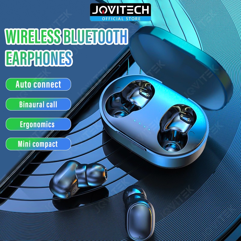 Jual Jovitech TWS Headset Bluetooth 5.3 Bass 9D Mini Earphone Wireless ...