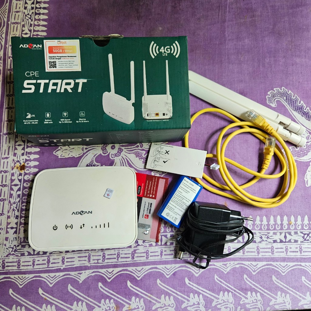 Jual ADVAN CPE Star Router Modem Mifi Telkomsel Orbit Data Wifi Bekas ... Jual ADVAN CPE Star Router Modem Mifi Telkomsel Orbit Data Wifi Bekas ...