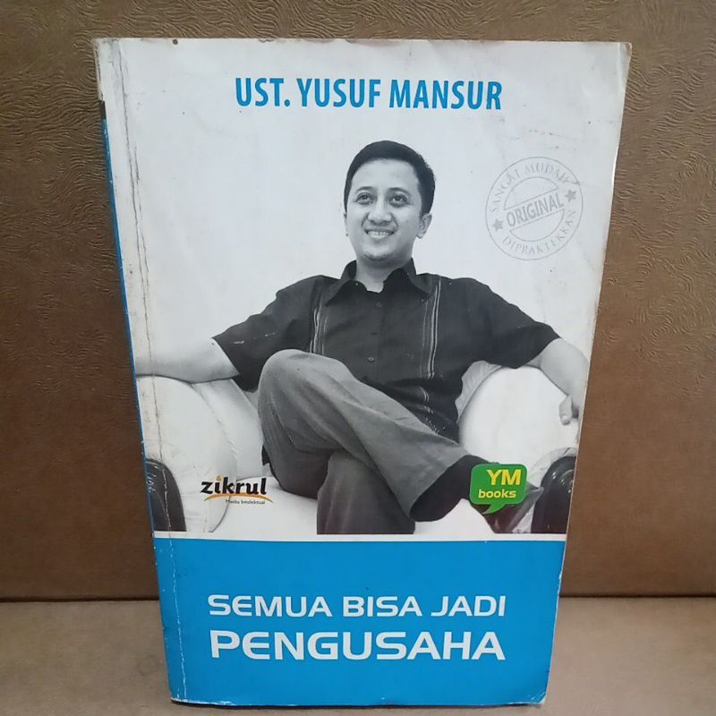 Jual Buku Original SEMUA BISA JADI PENGUSAHA - UST YUSUF MANSUR | Shopee Indonesia
