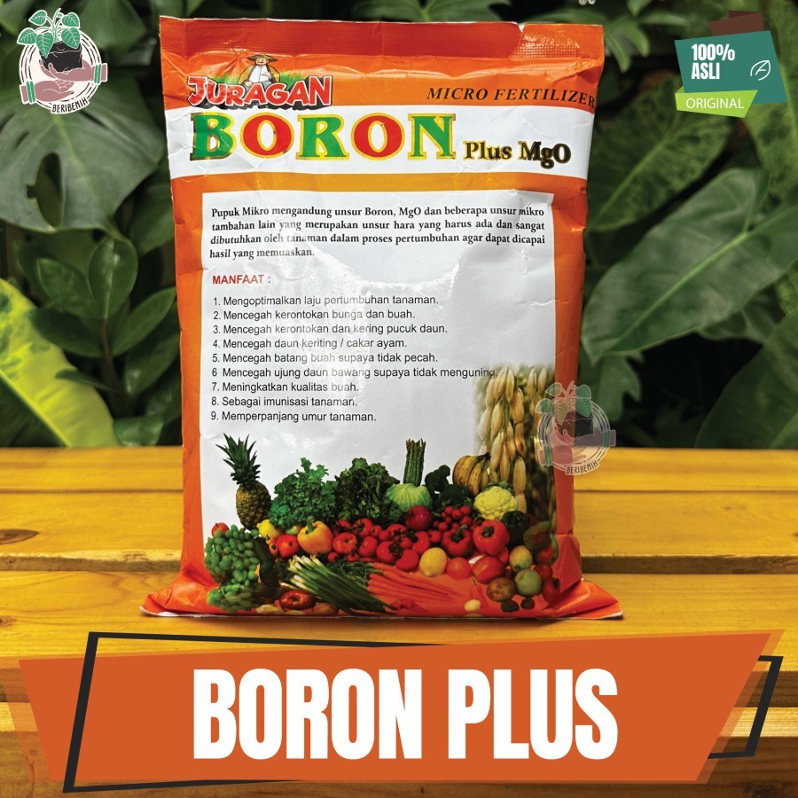 Jual Pupuk Tanaman Boron Plus MgO Mempercepat Pertumbuhan Daun Bunga ...