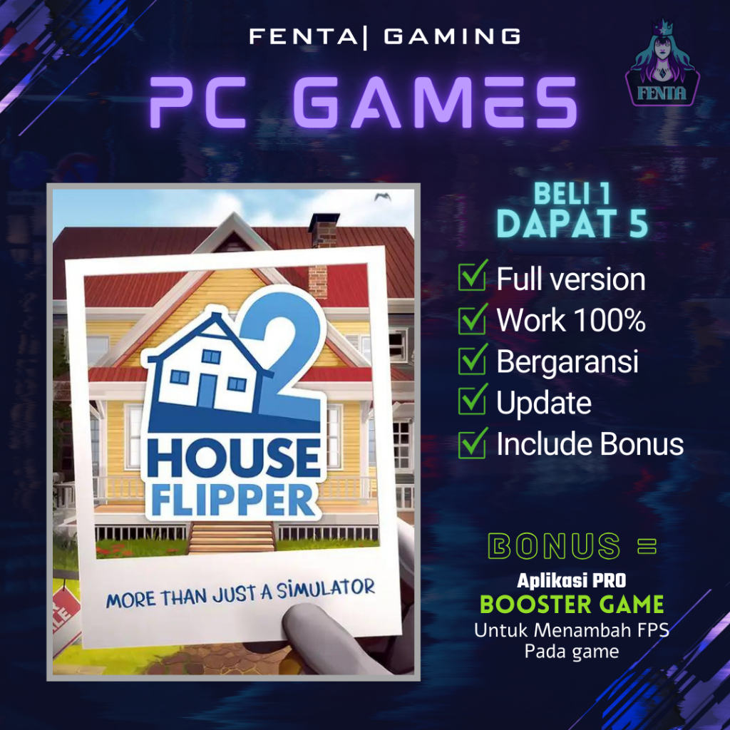 Jual HOUSE FLIPPER 2 - GAME PC - GAME LAPTOP | Shopee Indonesia