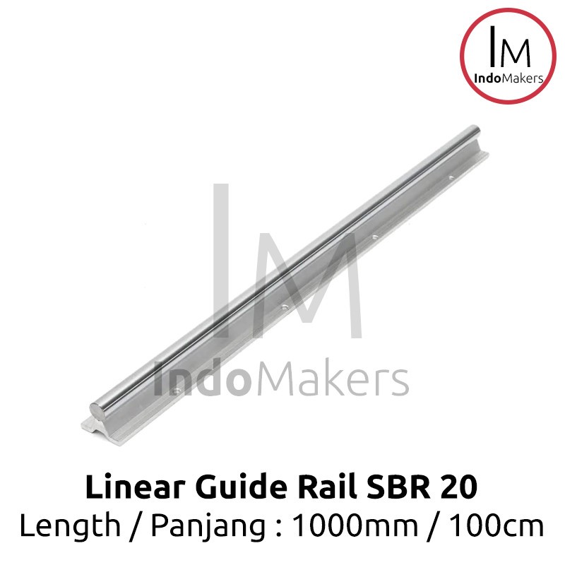 Jual SBR20 / SBR 20 Linear Guide Rail / Rel Linear CNC / Stainless ...