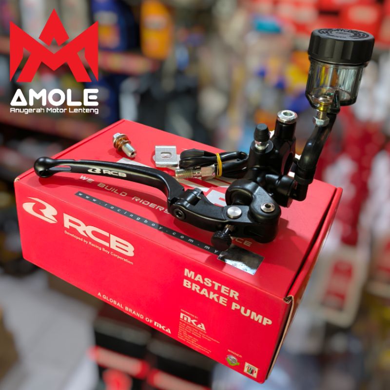 Jual Master Rem Kanan Master Brake Pump RCB S1 Radial 14 MM Long Lever ...