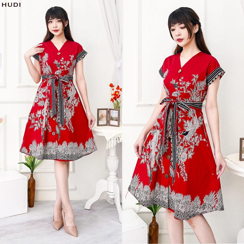 Jual MEYSA DRESS STANDAR,JUMBO & SUPER JUMBO - Dress Batik Wanita ...