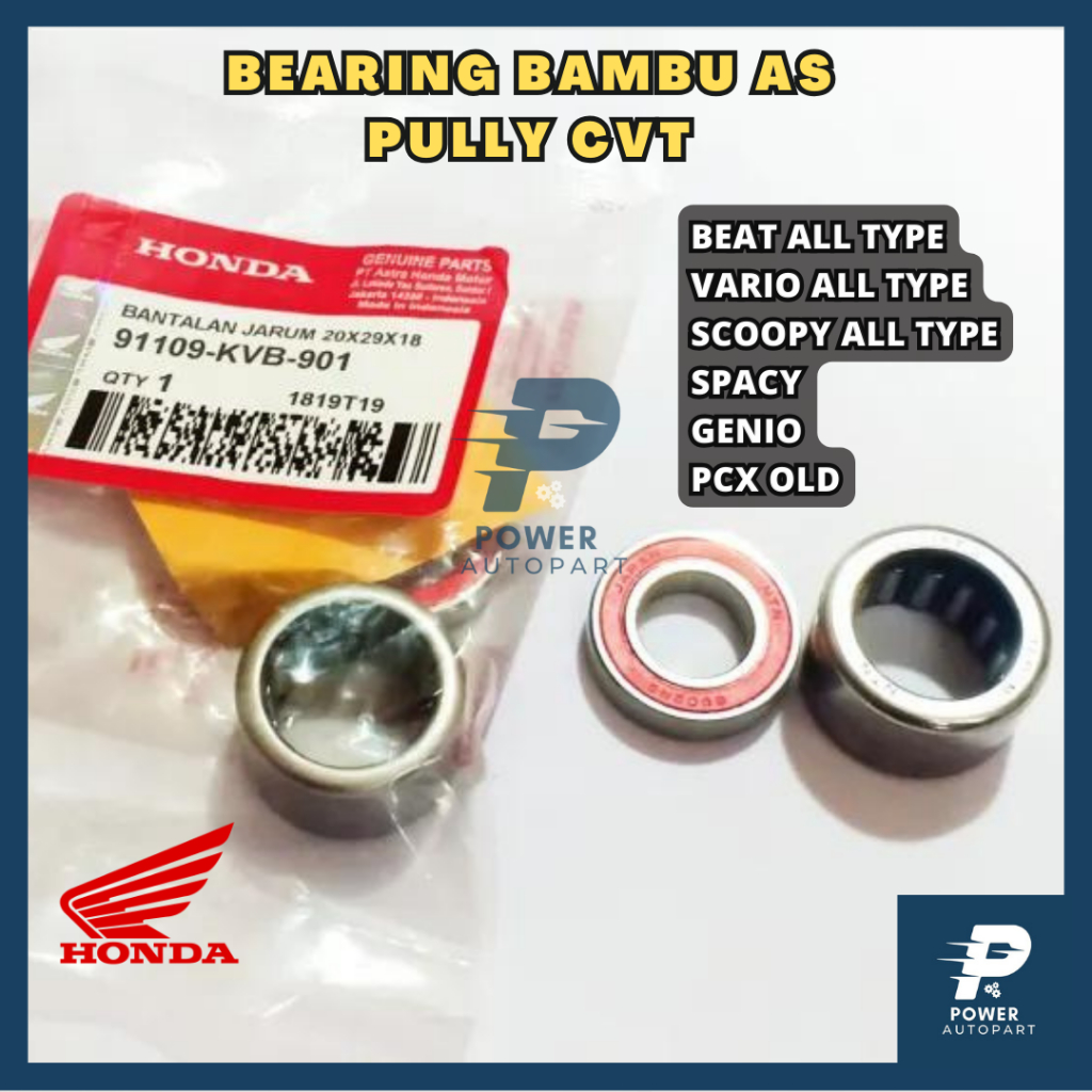 Jual ORIGINAL Bearing Laher Bambu As Puly Pully CVT Honda Vario Beat ...