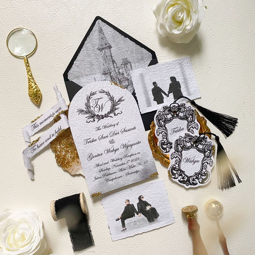 Jual Keepsake | Wedding Vows | Handmade Undangan Aesthetic (Classic ...