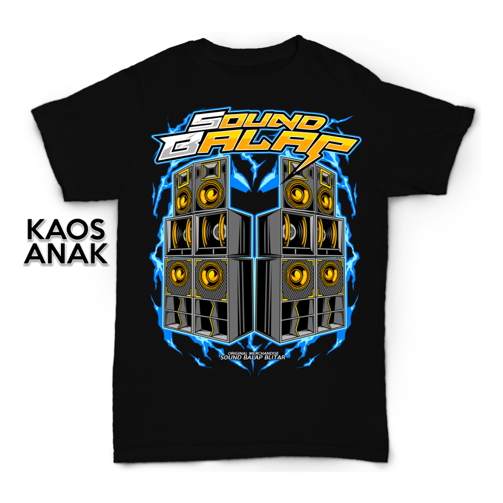 Jual KAOS ANAK | KAOS SOUND SYSTEM SOUND BALAP SERIES 6 ...
