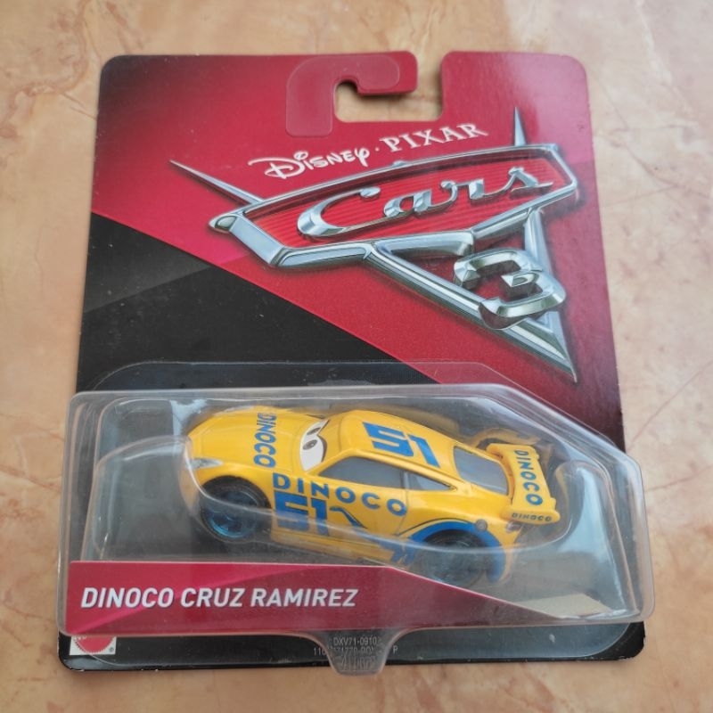 Jual Disney Pixar Cars 3 DINOCO CRUZ RAMIREZ Original Mattel | Shopee ...