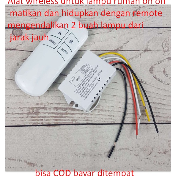 Jual Stok banyak Alat wireless untuk lampu rumah on off matikan dan ...