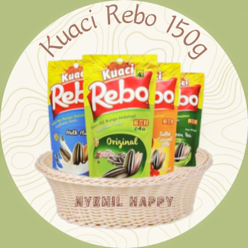 Jual Kuaci Rebo 150g/ Kuaci/ Cemilan Murah | Shopee Indonesia