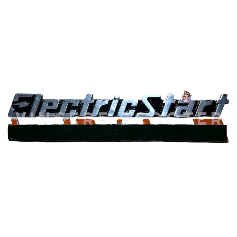 Jual Emblem Electric Start Vespa Excel Exclusive 2 Spartan PK | Shopee ...