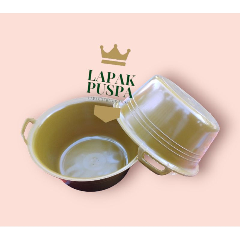 Jual bak waskom ember basin kuping 16 gold plastik jet | Shopee Indonesia