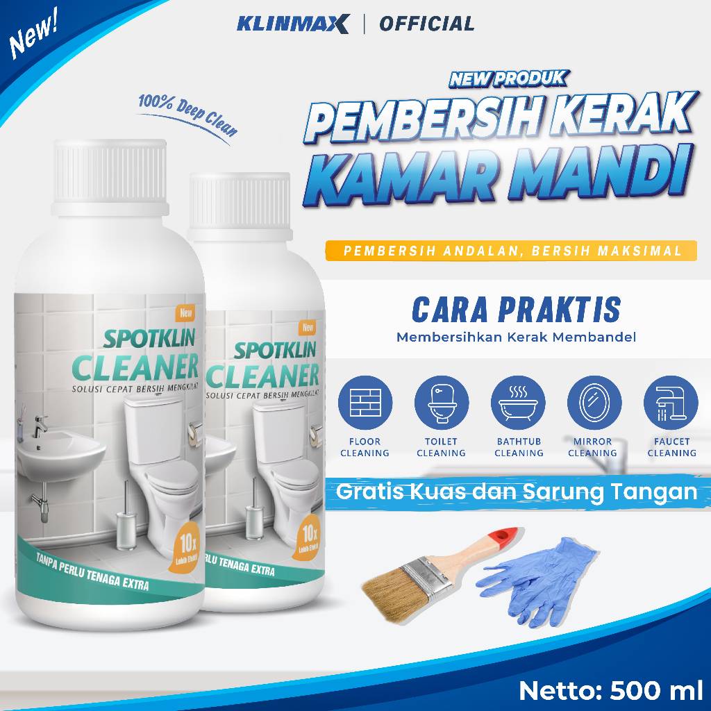 Jual Cairan Pembersih Kerak Keramik Lantai Toilet WC Kamar Mandi ...