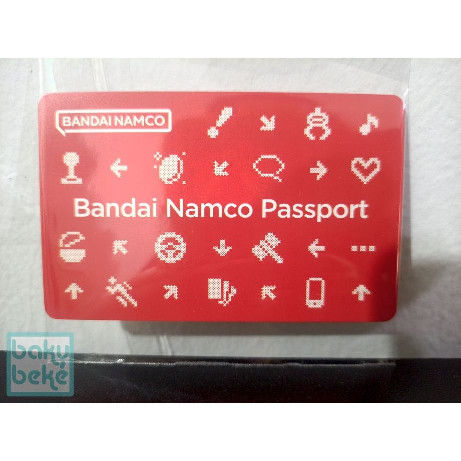 Jual Banapass Bandai Namco Passport Red Amusement IC card | Shopee ...