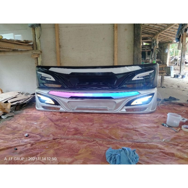 Jual Bemper patriot isuzu elf sudah cat | Shopee Indonesia