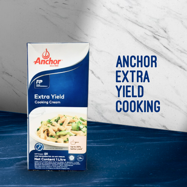 Jual Anchor Extra Yield ( 1 liter ) Cooking Cream Krim Susu Masak UHT ...
