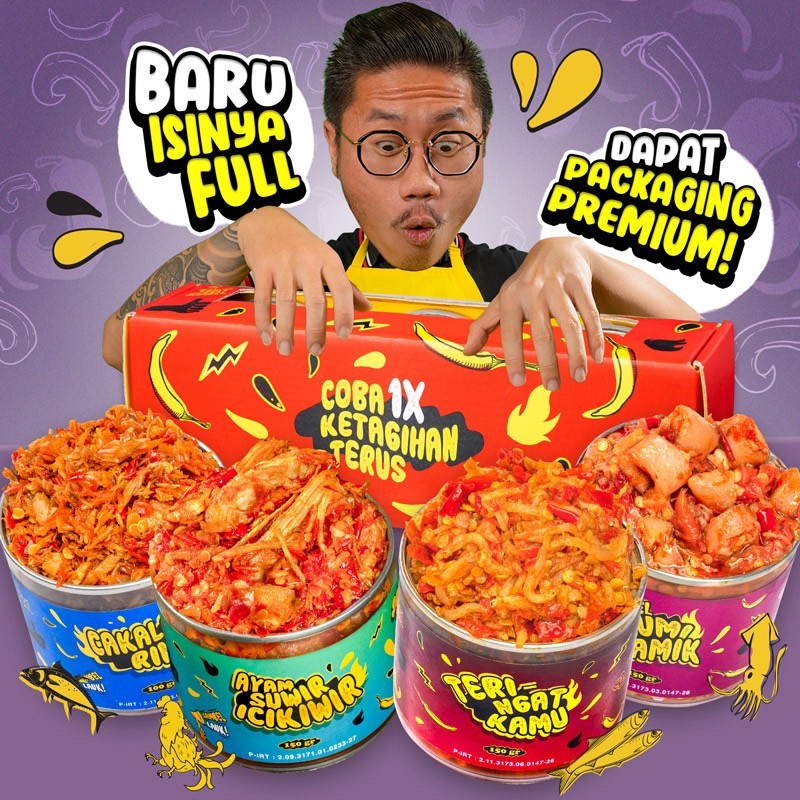 Jual EAT SAMBEL SAMBAL ENAK SAMBAL VIRALLL ORIGINAL HALAAAL BERPOM ...