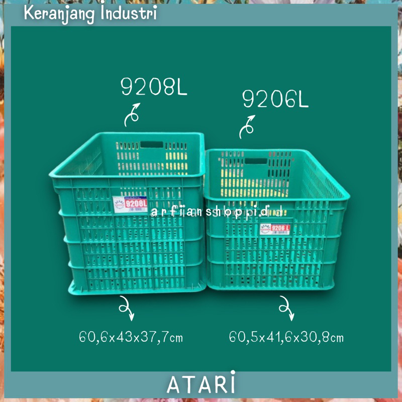 Jual Keranjang Industri Atari 9206 - 9208 / Container Keranjang ...