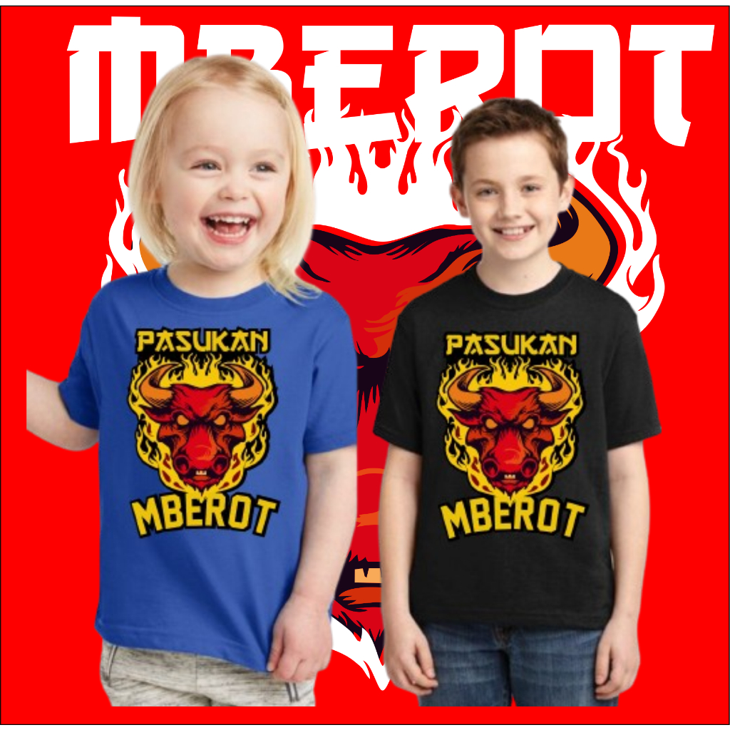 Jual kaos mberot warna hitam kaos mberot warna biru | Shopee Indonesia