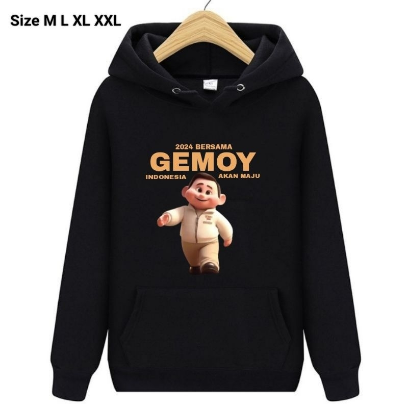 Jual JAKET HOODIE SWEATER DISTRO PRABOWO GEMOY BERSAMA INDONESIA MAJU ...