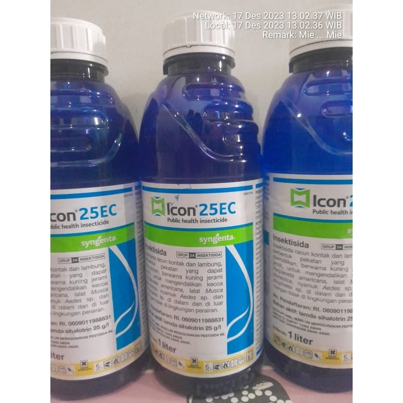 Jual Icon 25 EC - Intektisida Fogging Nyamuk ( Kecoa - lalat ) 1 Liter | Shopee Indonesia