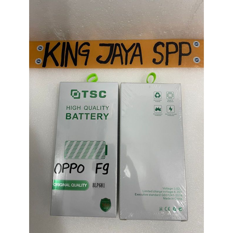 Jual BATERAI ORIGINAL OPPO F9 / OPPO F9 PRO / BLP681 ( TSC ) | Shopee ...