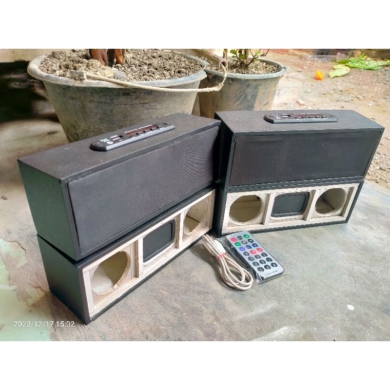 Jual Speaker bluetooth Rakitan Bass 24W 2inch | Shopee Indonesia