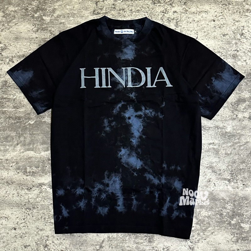 Jual Hindia - Nabi Palsu Tie Dye Tshirt - Black | Original Merchandise ...