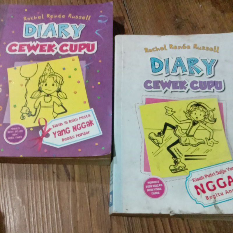 Jual Buku Remaja Diary cewek cupu judul beda by Rachel aRenee Russell ...