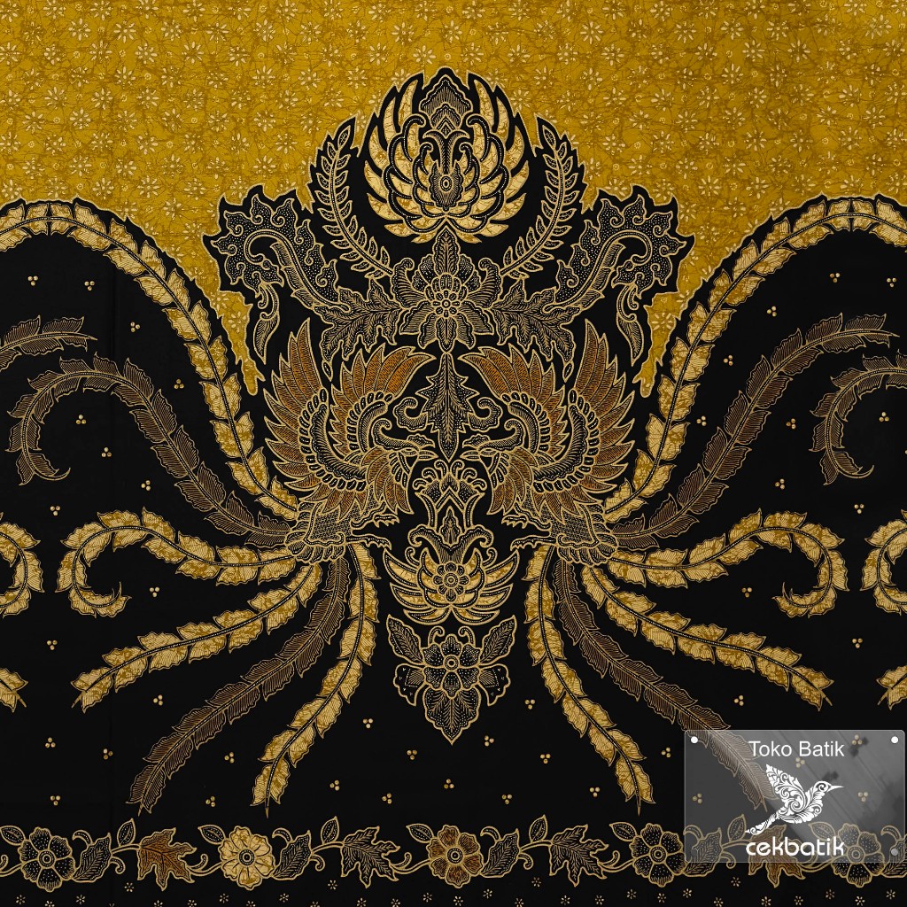 Jual Kain Batik - Motif Burung Truntum SOGAN Jawa Modern Spesial Ukuran ...