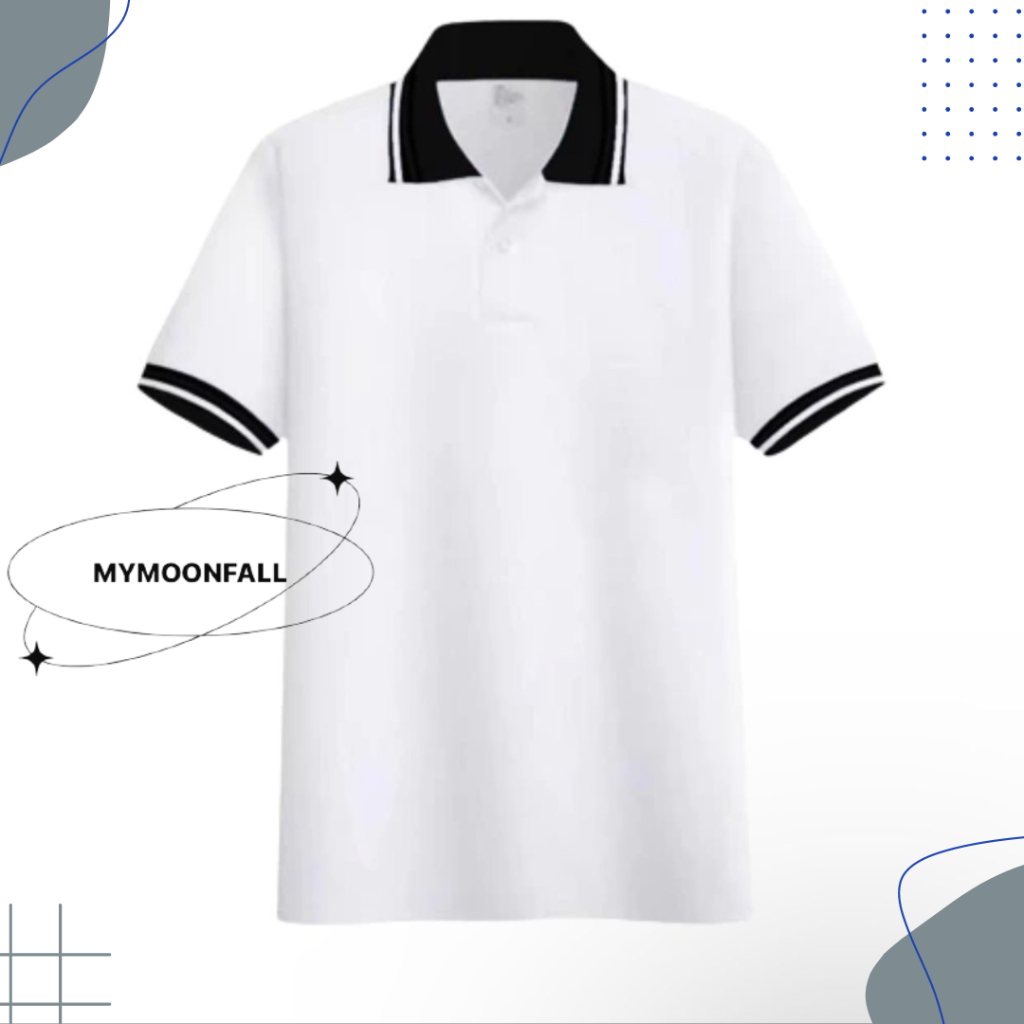Jual Kaos Kerah Polo Pria Poloshirt Kaos Nevaada Berkerah Polos Pria ...