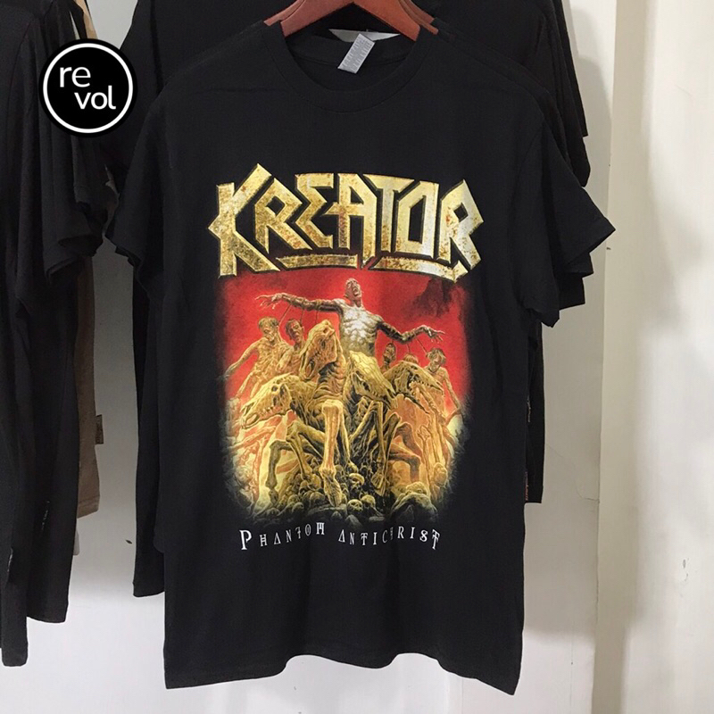 Jual KAOS BAND OFFICIAL KREATOR - PHANTOM ANTICHRIST (ORIGINAL ...