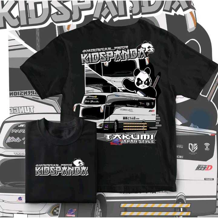 Jual Kaos anak distro busmania KIDS PANDA USIA 1-12THN COMED 30S/kaos ...