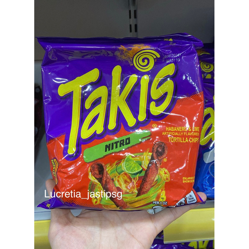 Jual TAKIS BLUE HEAT 3.25 OZ - TAKIS DRAGON SWEET CHILI - TAKIS FUEGO ...