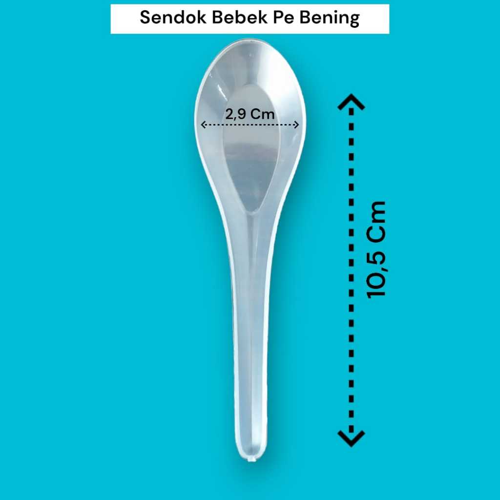Jual SENDOK BEBEK PE BENING 1 PACK ISI 144 | Shopee Indonesia