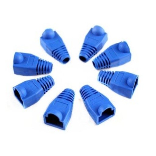 Jual Plug boot rj45 lan cat 5 6 7 - Cover silicone shield rj-45 ...